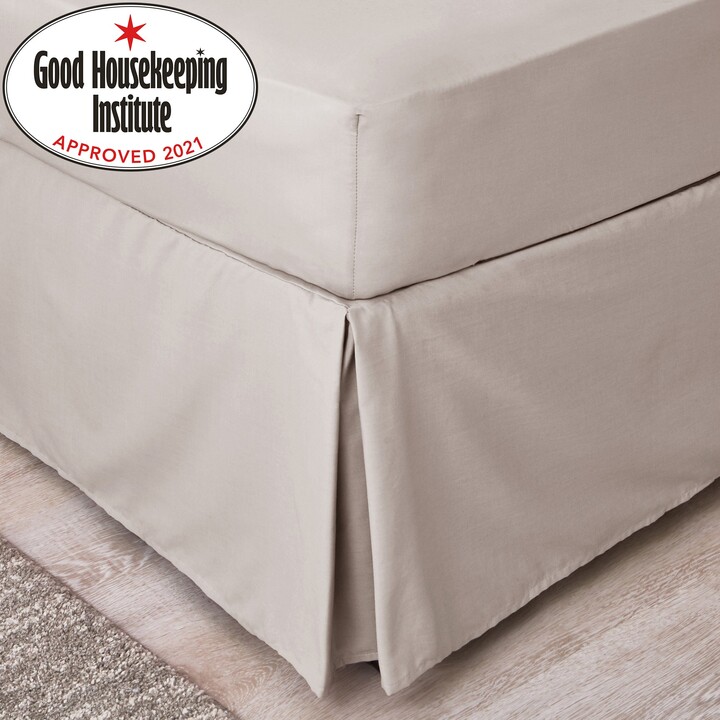 Dunelm Non Iron Plain Dye Natural Valance Beige - ShopStyle Bed Skirts ...