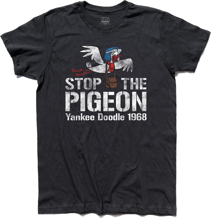 3stylershop Men's T-Shirt Stop The Pigeon Yankee Doodle Inspired at The ...