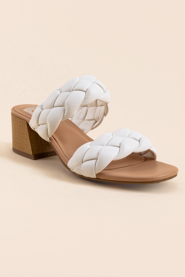 francesca's DV by Dolce Vita Stacey Chunky Braid Block Heels ...
