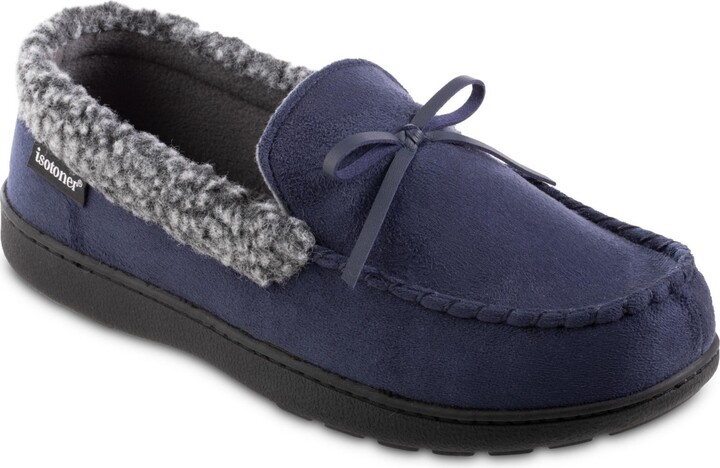 Isotoner Signature Men's Moccasin Slippers - ShopStyle