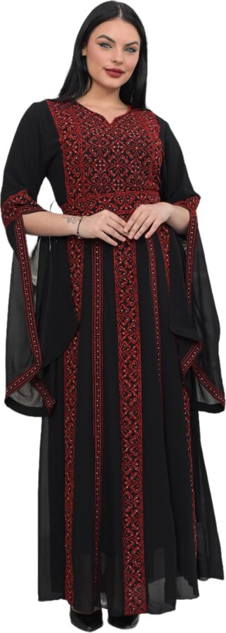 ARAB ATEEK Palestinian Thobe for Women - ShopStyle Dresses