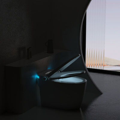 Wenty Smart Toilet With Voice Control And Bubble Shield,Heated Bidet ...