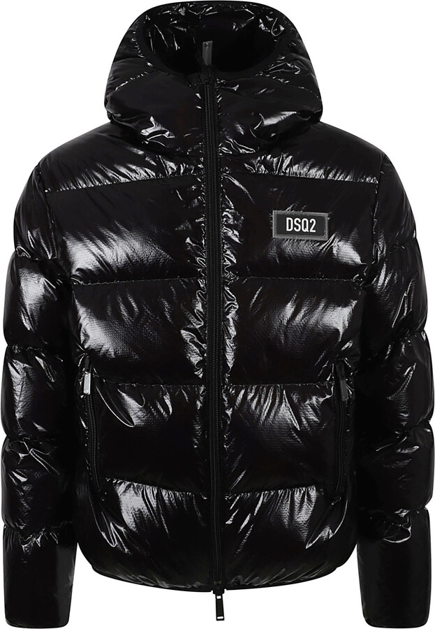 DSQUARED2 Logo Puffer Jacket - ShopStyle