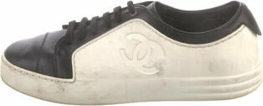 Chanel Interlocking CC Logo PVC Sneakers - ShopStyle