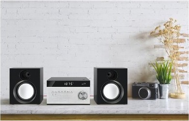 iLive 2-Channel Bluetooth Home Music System with AM/FM Radio and Remote ...
