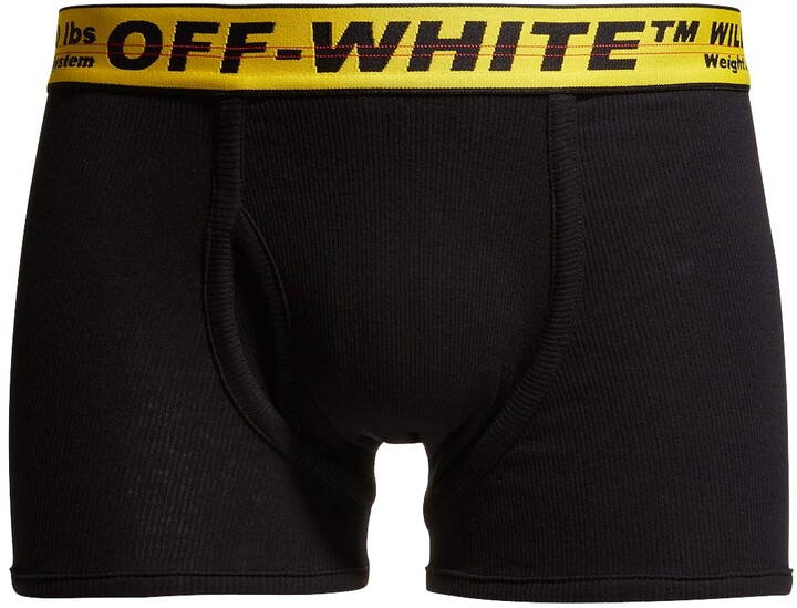 Off-White Men's Industrial Ribbed Boxer Briefs - ShopStyle