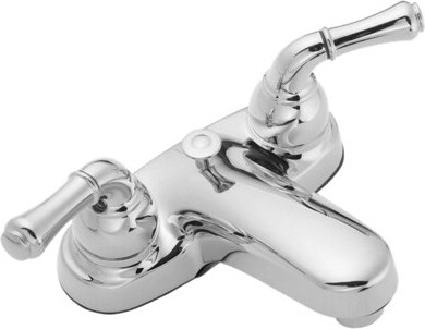 Banner Faucets Banner Centerset Faucet 2-handle Bathroom Faucet with or ...