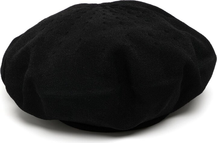The Row Garion textured beret - ShopStyle Hats