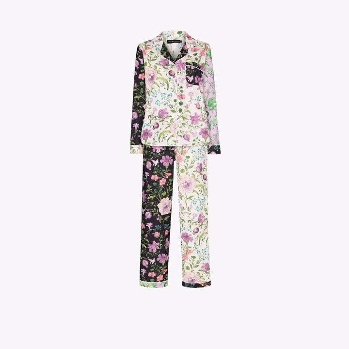 Desmond & Dempsey Persephone Floral Print Cotton Pyjamas - ShopStyle ...