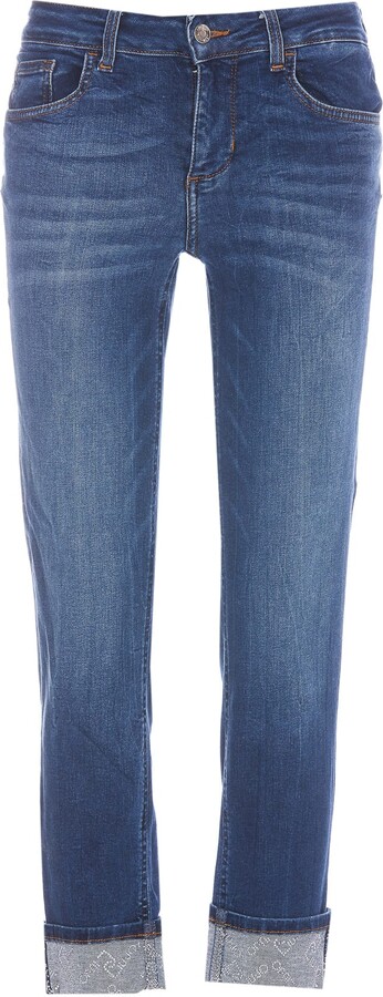 Liu Jo Monroe Skinny Bottom Up Jeans - ShopStyle