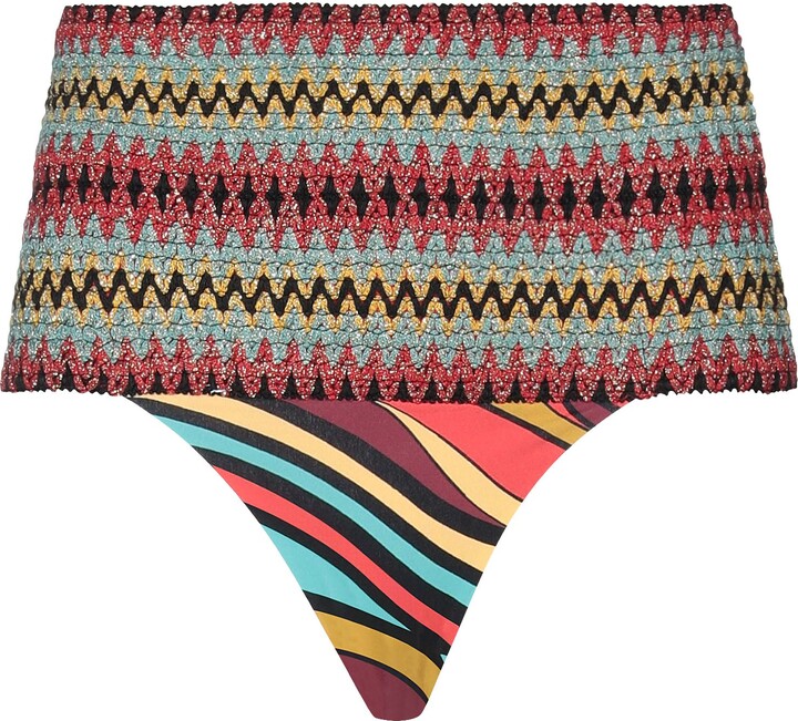 Miss Bikini Luxe Bikini Bottom Brick Red - ShopStyle Two Piece Swimsuits