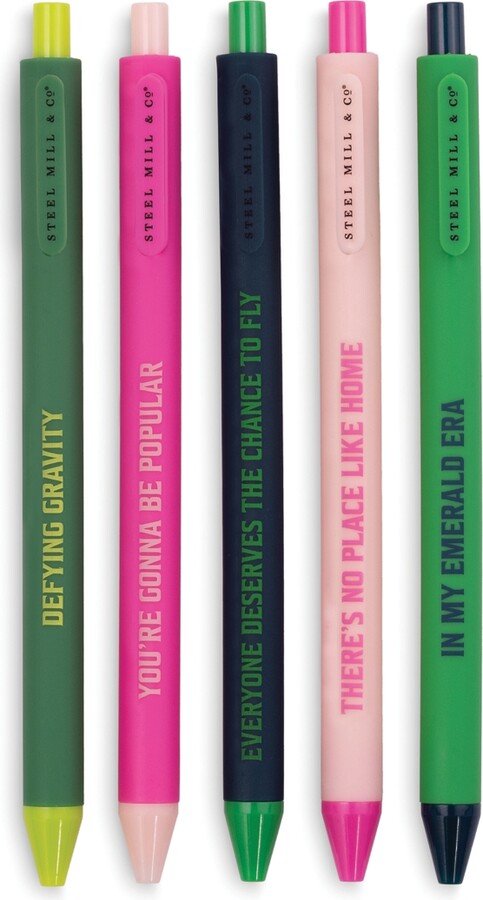 Steel Mill & Co Wicked Gel Pen, Set of 5 - ShopStyle Cuff links