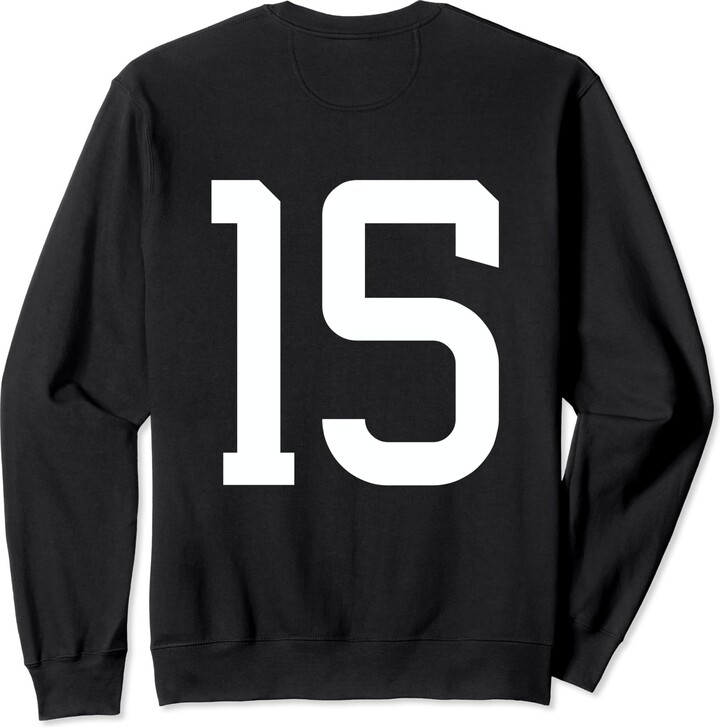 Numbers from 1 to 20 on the back Clothing for Men and Women with the ...