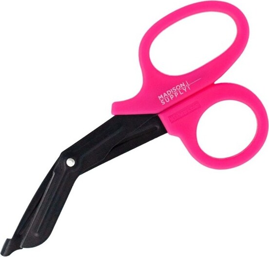 Madison Supply 7.5'' Stainless Steel Medical Scissors, EMT and Trauma ...
