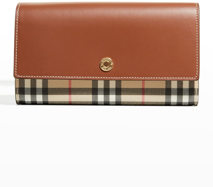 Burberry Hannah Check Leather Crossbody Wallet - ShopStyle Shoulder Bags