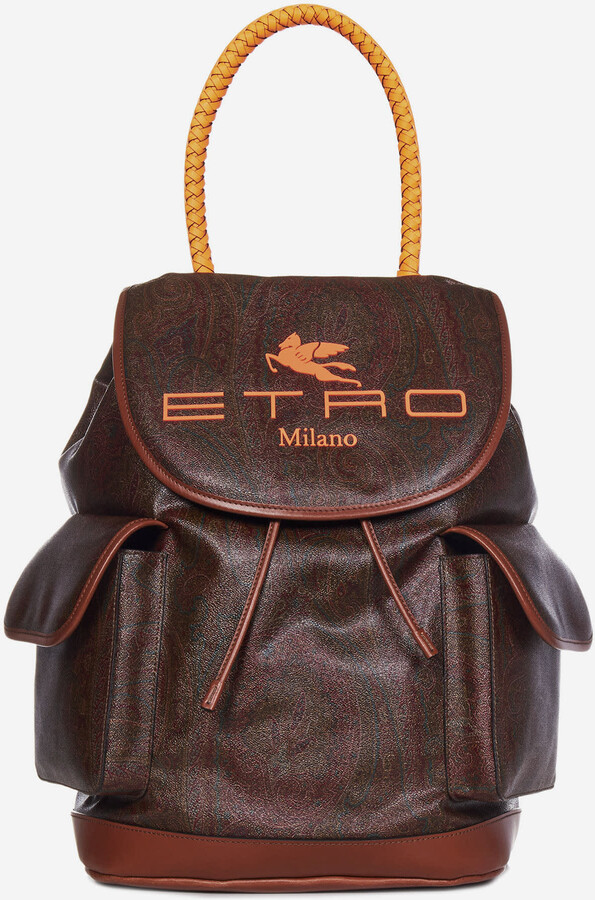 Etro Logo Fluo Backpack - ShopStyle