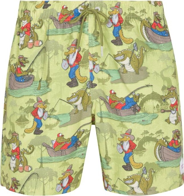 Psycho Tuna Men's Gator Billies 4-Way Stretch Pool Shorts - ShopStyle ...