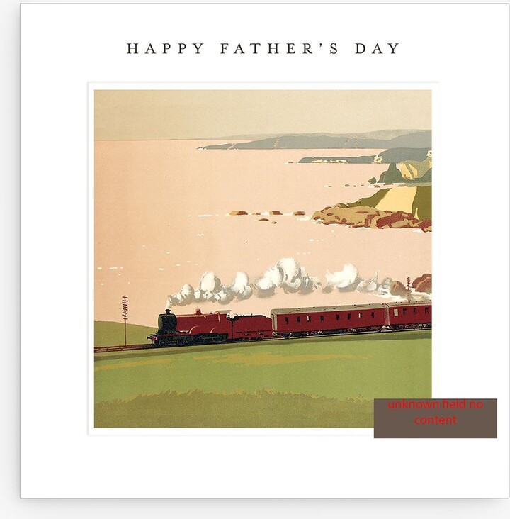 Woodmansterne Royal Highlander Train Father's Day Card - ShopStyle