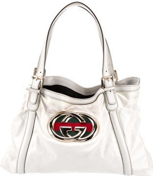 Gucci Medium Britt Tote - ShopStyle