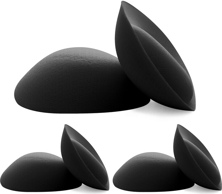 FOOT OF THE TREE Super Thick Bra Pads Inserts 3 Pairs Removable Breast ...