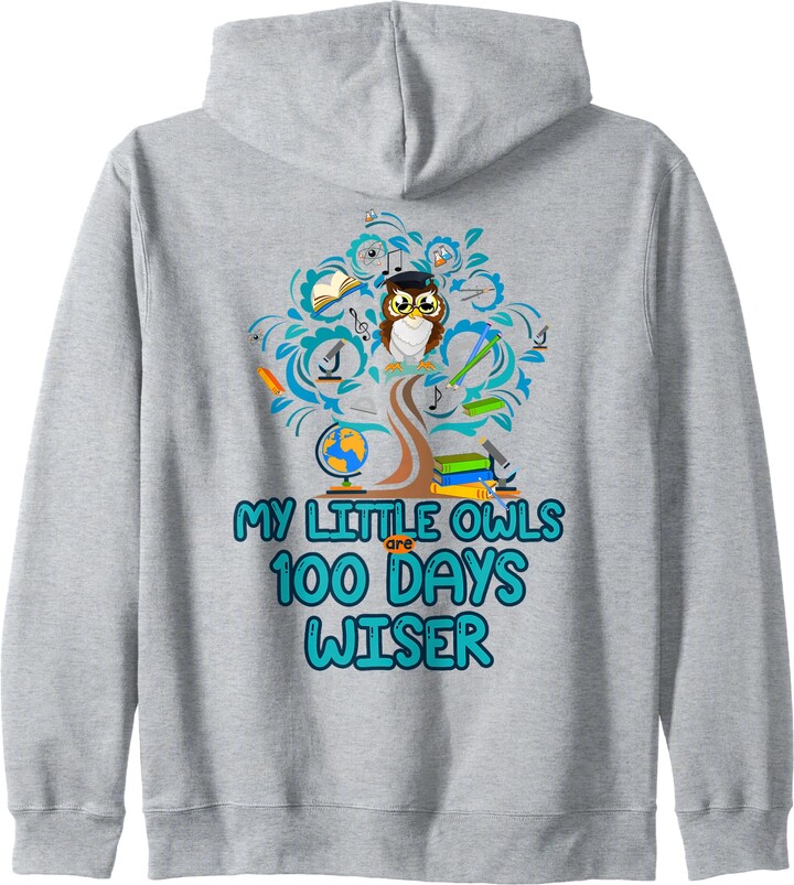 100th Day of School Teacher & Student Tees My Little Owls are 100 Days ...