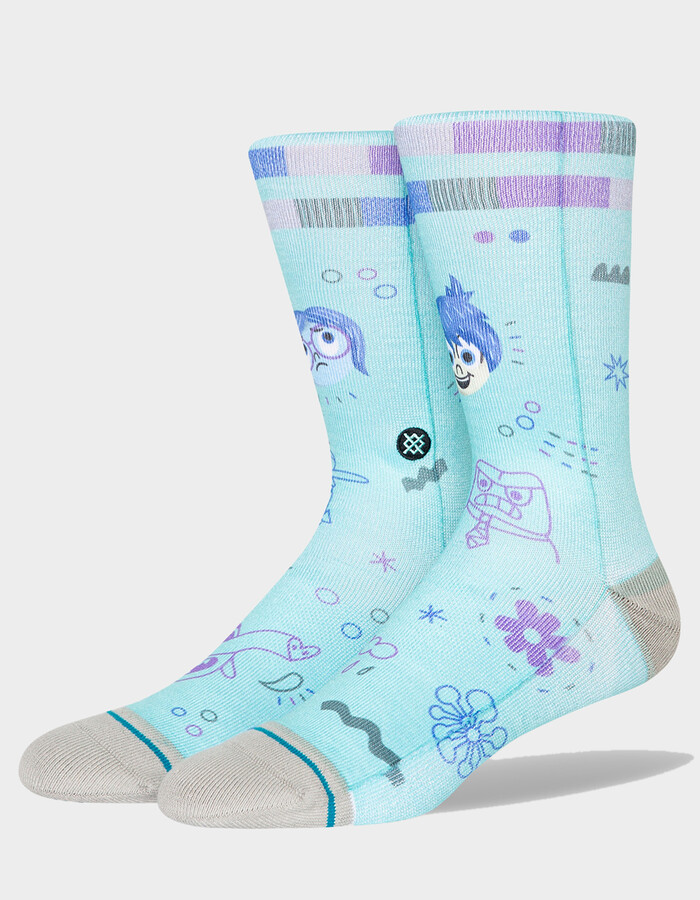 Stance x Pixar Inside Out By Bubnis Mens Crew Socks - ShopStyle