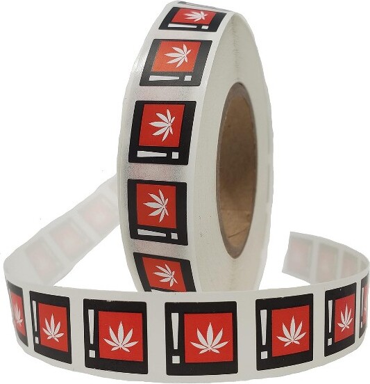 KOVOT 3000 RX Medical Warning Labels Red Universal Warning Symbol ...