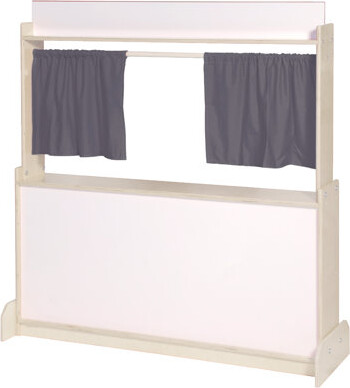 Angeles 3 Compartment Solid + Manufactured Wood Classroom Cabinet ...