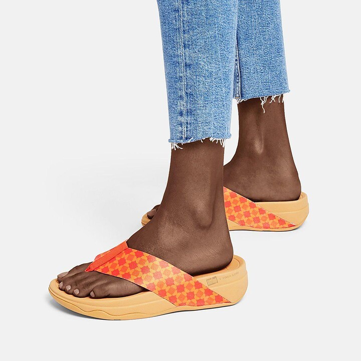 FitFlop Surfa X Yinka Ilori Toe-Post Sandals - ShopStyle