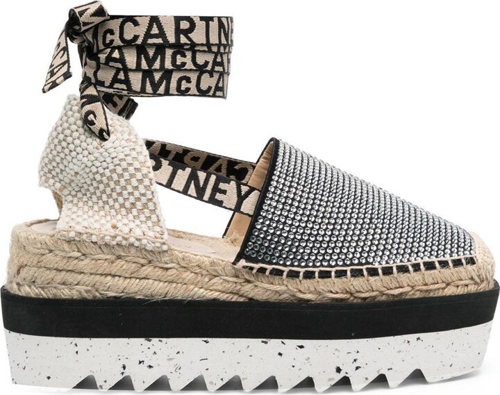 Stella McCartney Gaia platform espadrilles - ShopStyle
