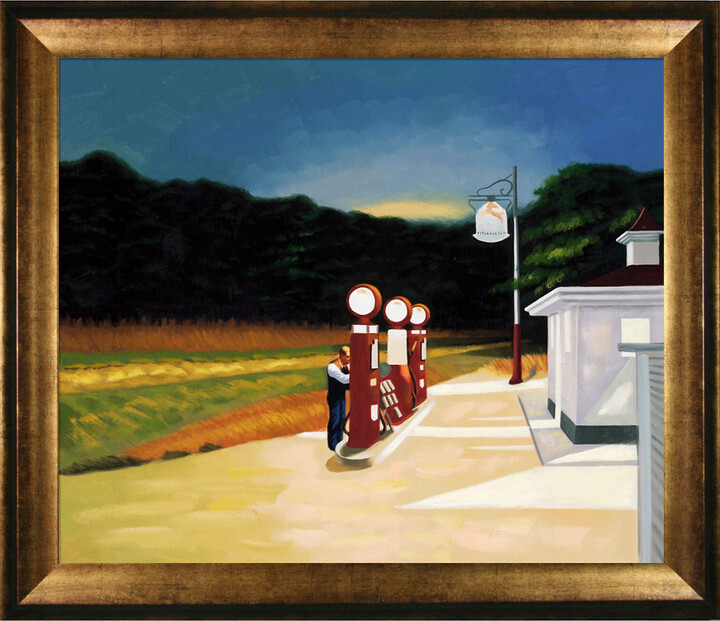 Museum Masters Gas 1940 By Edward Hopper - ShopStyle Artwork