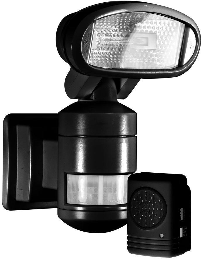 NightWatcher Security 220-Degree Outdoor Black Motorized Motion ...