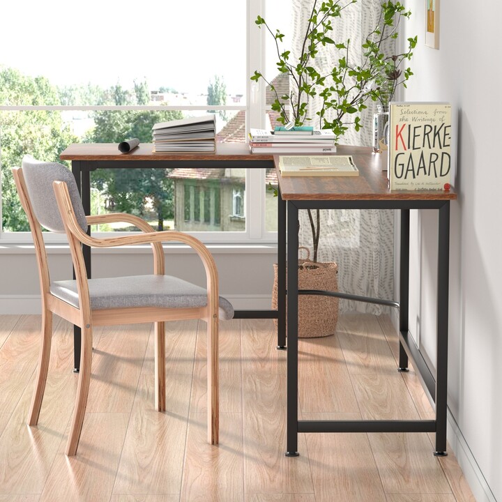 Vecelo L-shaped Modern Computer Desk Writing Corner Desk - ShopStyle