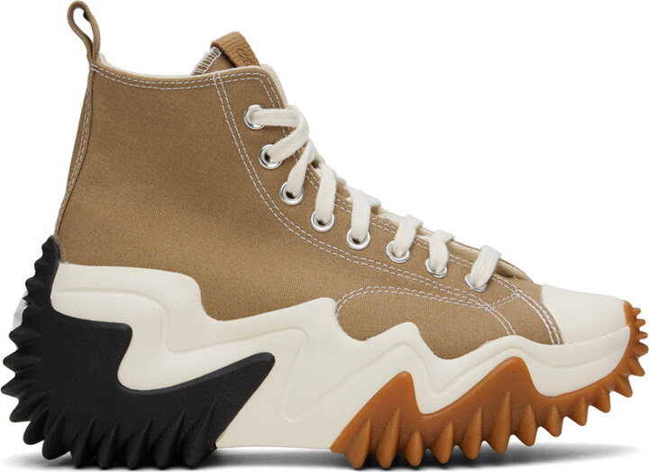 Converse Tan Run Star Motion Sneakers - ShopStyle