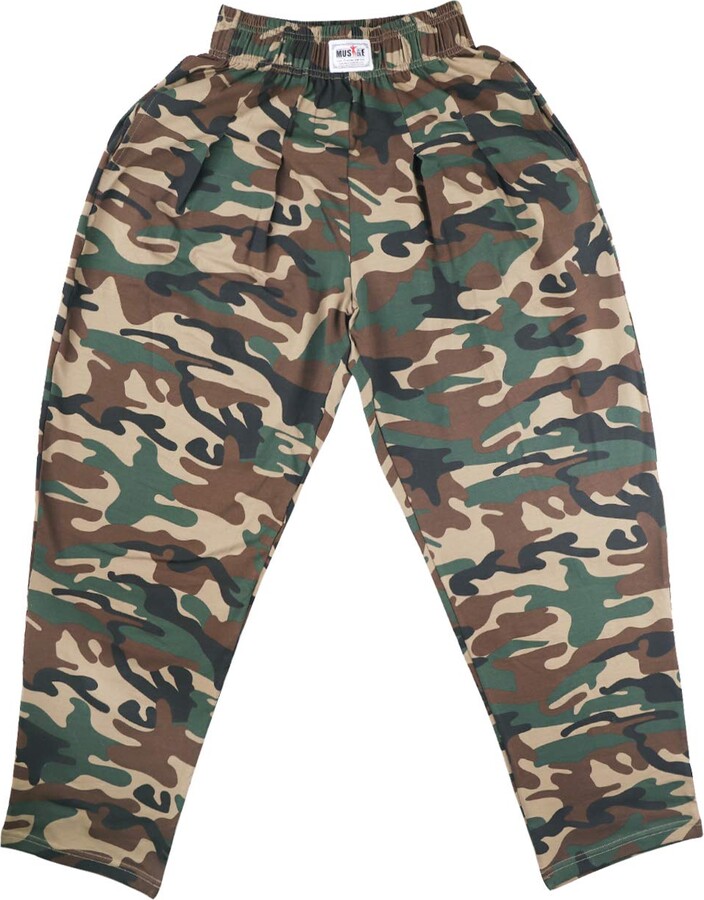 Muscle Alive Mens Gym Baggy Pants for Bodybuilding Fitness Sports ...