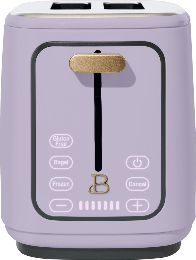 Beautiful 2-Slice Toaster with Touch-Activated Display, Lavender by ...