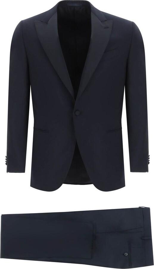 Caruso norma suit in wool and mohair - ShopStyle