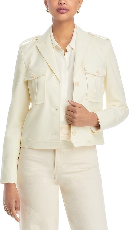 Theory Boxy Military Jacket - ShopStyle