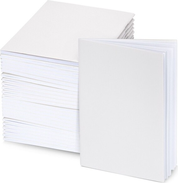 Paper Junkie 24 Pack Unlined Journals Notebooks, Blank Books for Kids ...