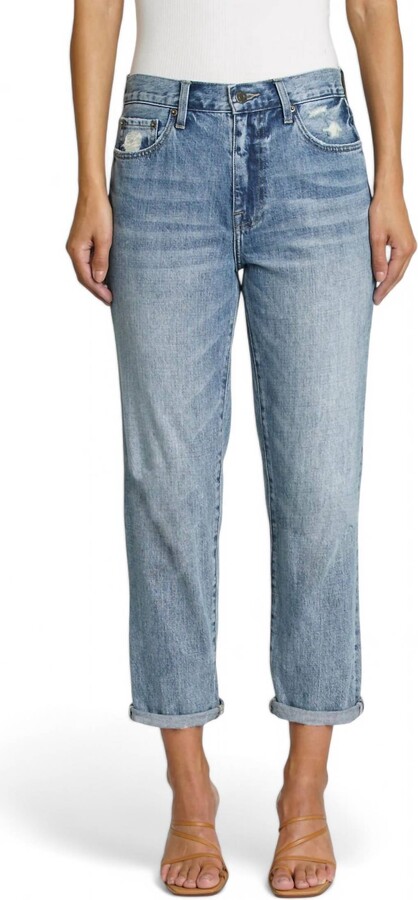 Pistola Denim Presley High Rise Relaxed Roller Jean In Fusion - ShopStyle
