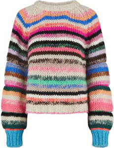 Dawn x Dare Fawn Multi tripe Jumper - ShopStyle Knitwear