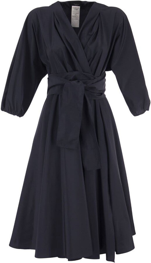 Weekend Max Mara NEGOTIATIONS - Dress with matching belt - ShopStyle