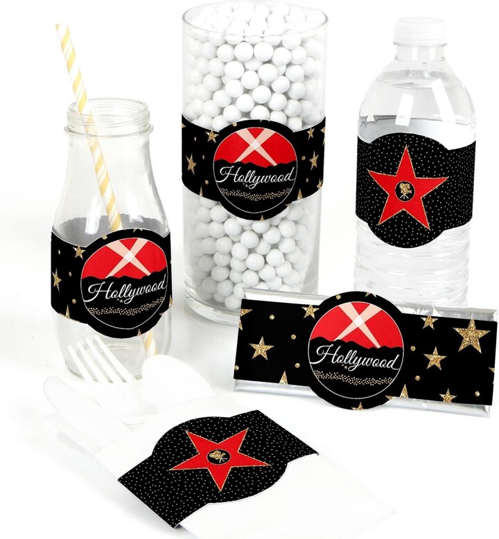 Big Dot Of Happiness Red Carpet Hollywood - Movie Night Party Diy ...