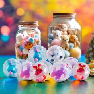 Juvale 200 Pack Gumball Vending Machine Capsules, 1.1 Inch Plastic ...