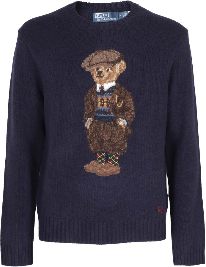 Polo Ralph Lauren Pullover Orsetto - ShopStyle Crewneck Sweaters