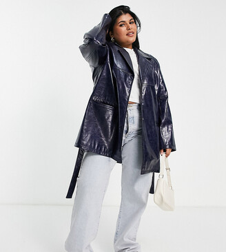 ASOS Women's Leather & Faux Leather Jackets | Shop the world’s largest ...