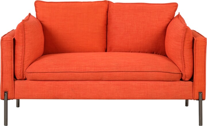 Simplie Fun 2 Piece Sofa Sets Modern Linen Fabric Upholstered Loveseat ...