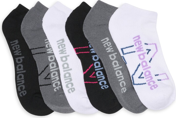 New Balance 6-Pack Low Cut Performance Socks - ShopStyle