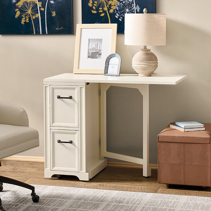 Grandin Road Burke Single Convertible Desk - ShopStyle Home Office