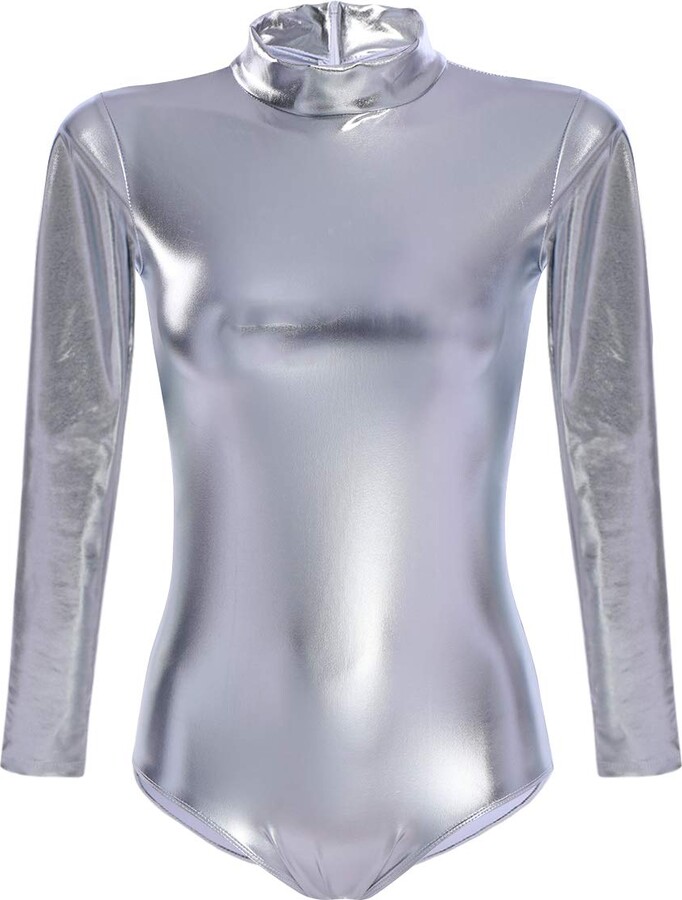 FYMNSI Women's Shiny Ballet Leotard - ShopStyle Shapewear
